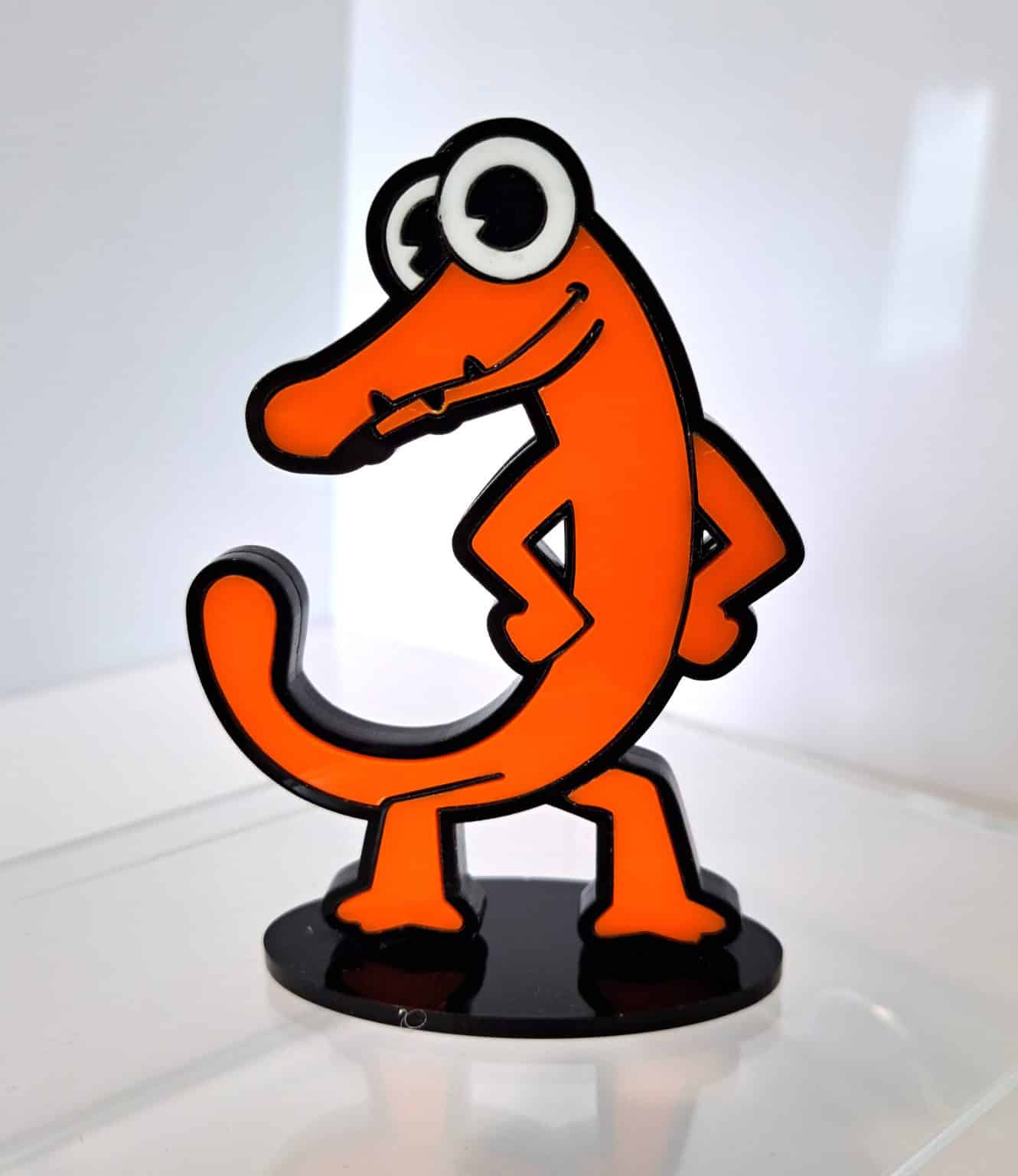 Rainbow Friends Orange Character Figure. Roblox Figures.